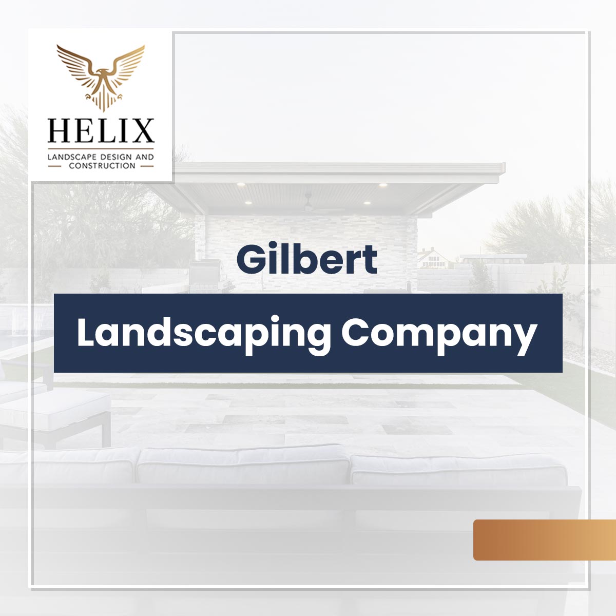 Luxury Backyard Landscape Design in Gilbert, AZ